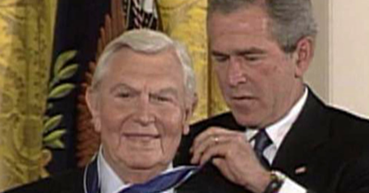 From the Archives: Andy Griffith awarded Medal of Freedom