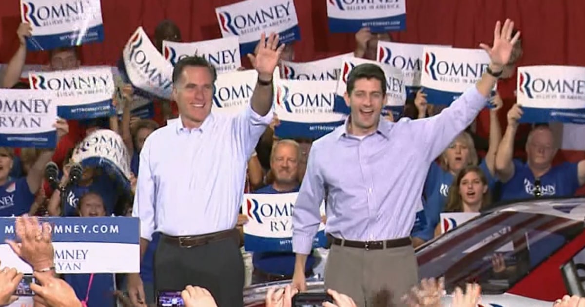 Romney and Ryan hit the road
