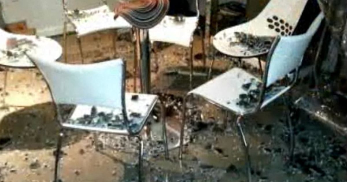 Man says table ‘spontaneously exploded’