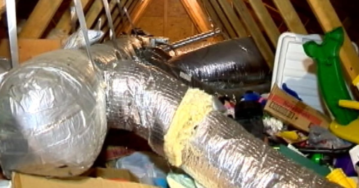 Woman discovers man living in her attic