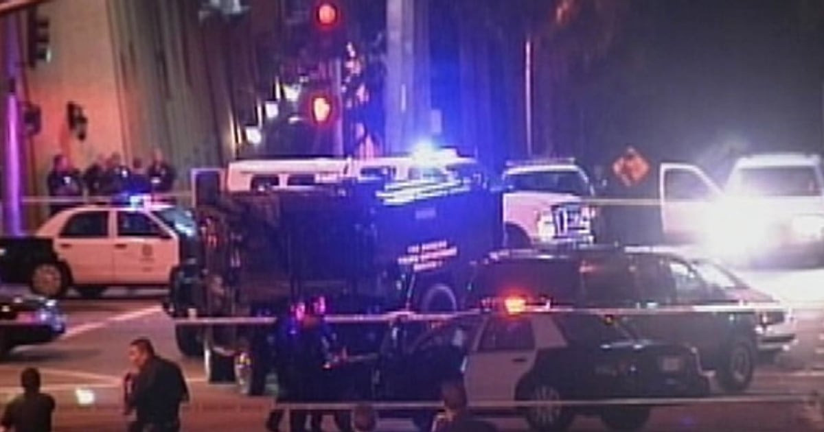 High-speed chase ends in shootout in California