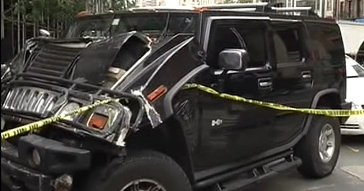Hummer thief leads police on chase through NYC
