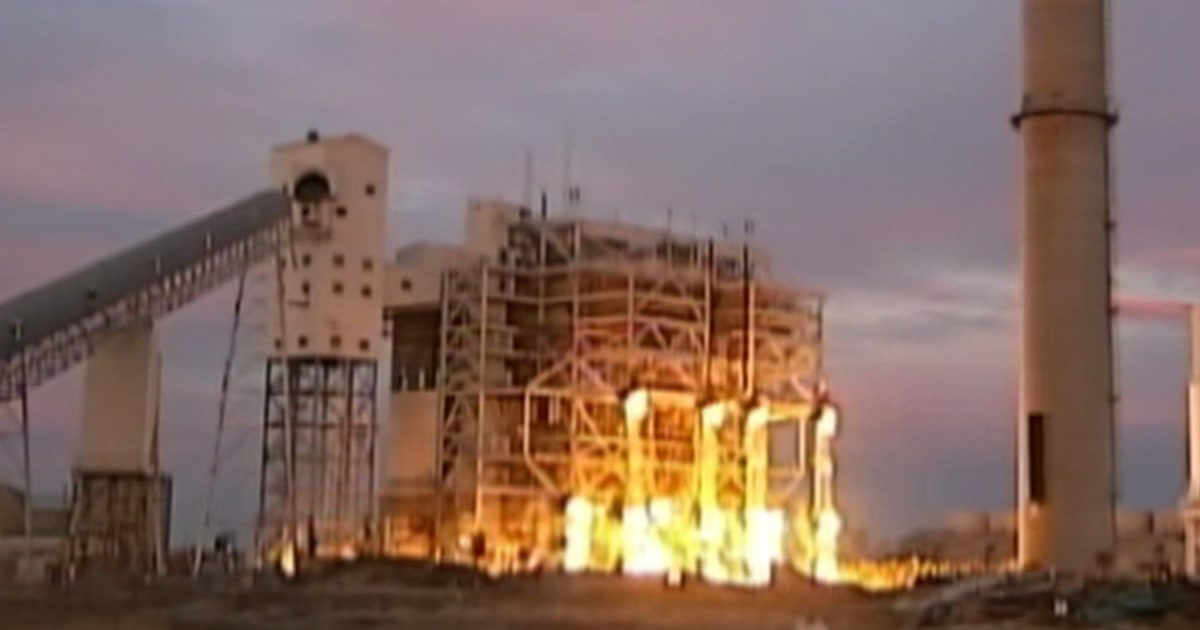 Power plant imploded in Texas
