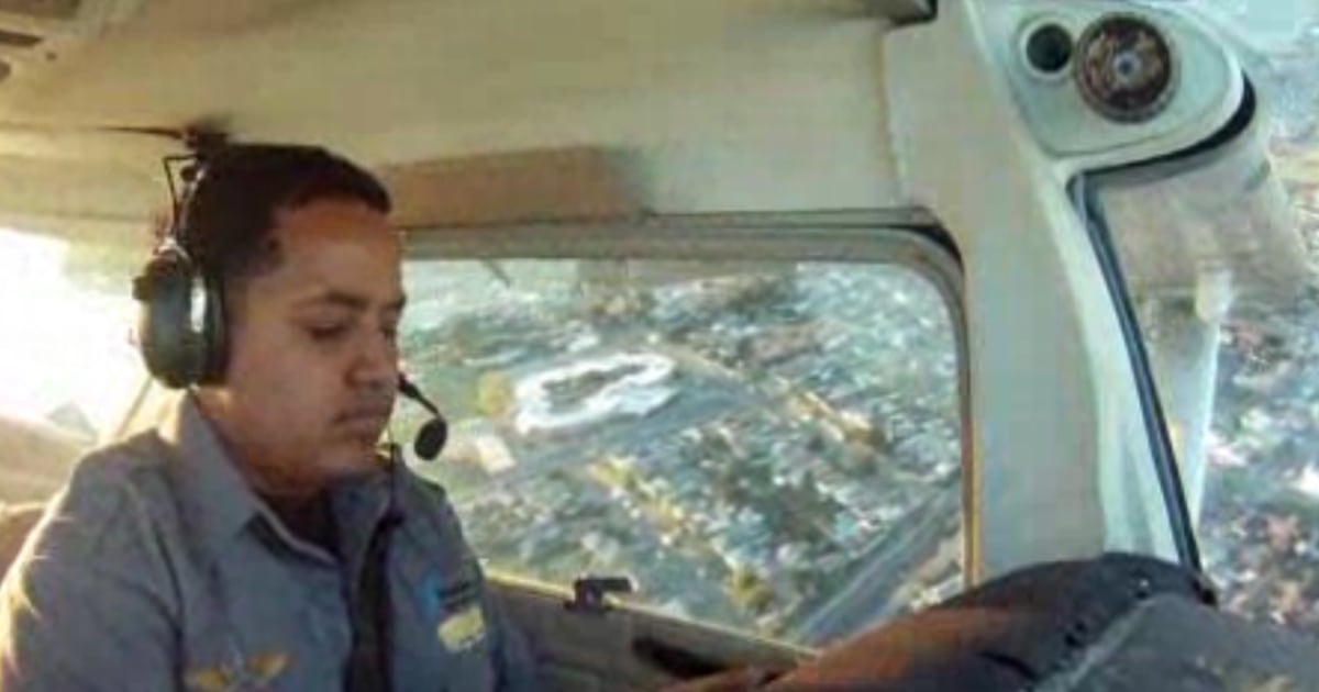 Soaring high above the streets of Compton