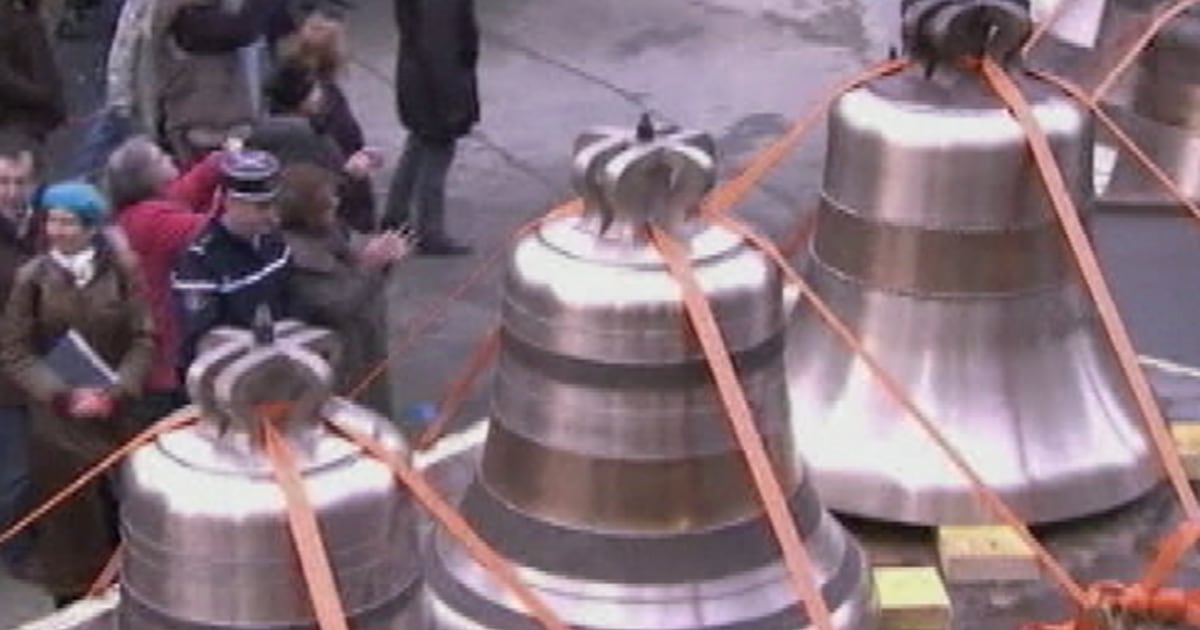 New bells for Notre Dame Cathedral in Paris