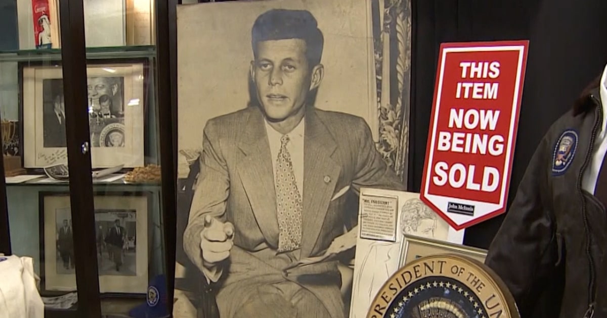 JFK items sold at auction