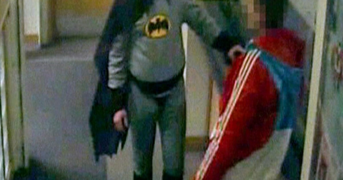 Man dressed as ‘Batman’ helps UK police