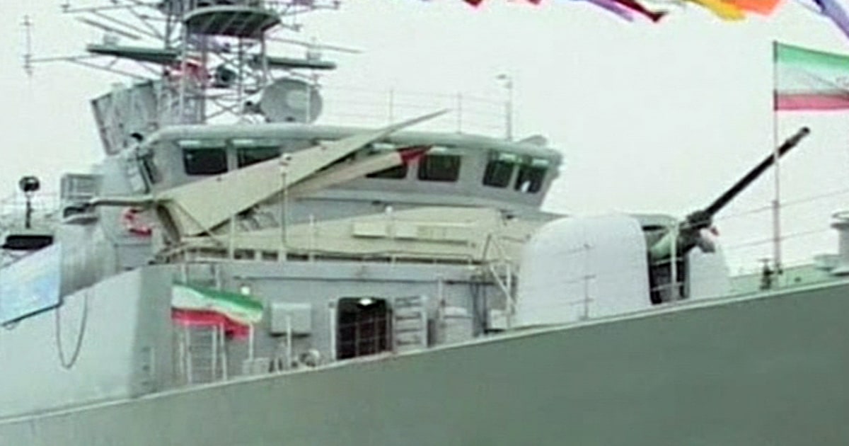 Iran launches domestically built destroyer