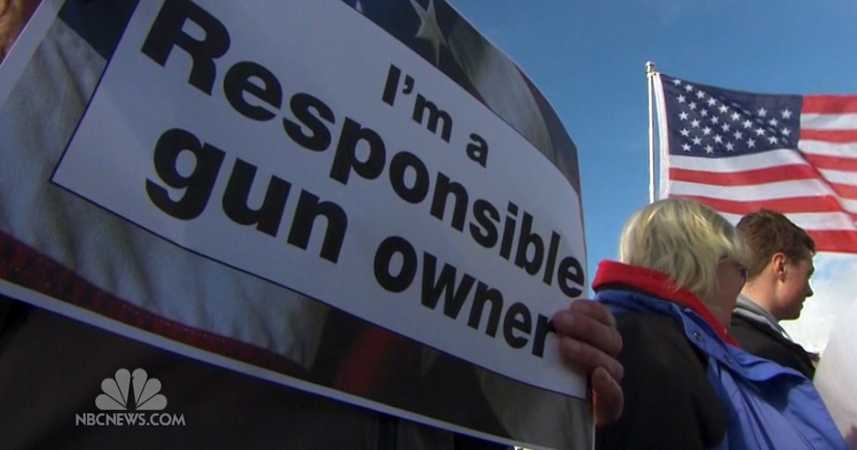 Support slipping for stricter gun control?
