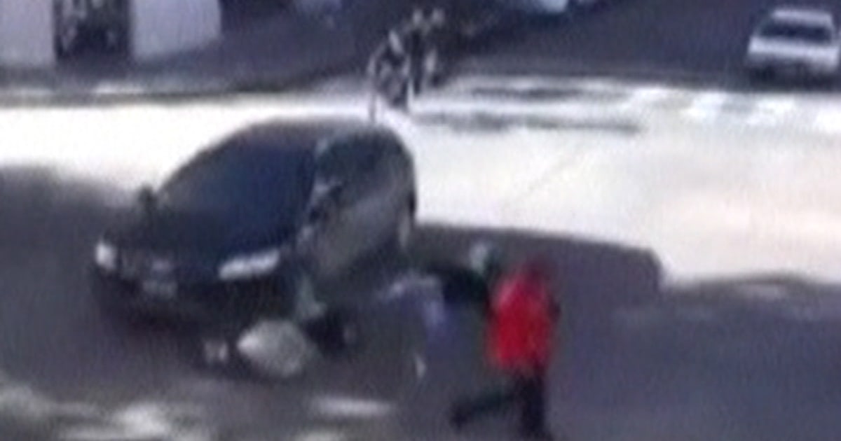 Wild Chain Reaction Crash Caught On Camera