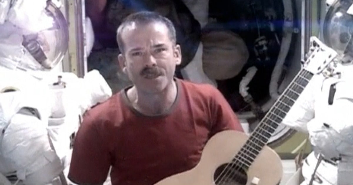 Commander Hadfield: music video trailblazer