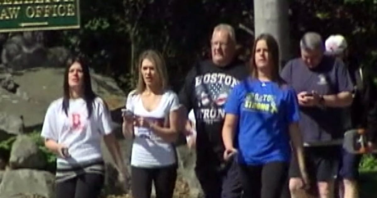 Walking Boston Marathon path for a cause