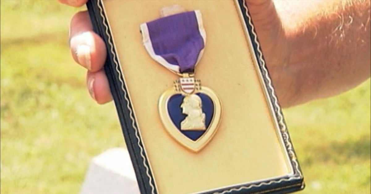 Purple Heart returned to recipient's family