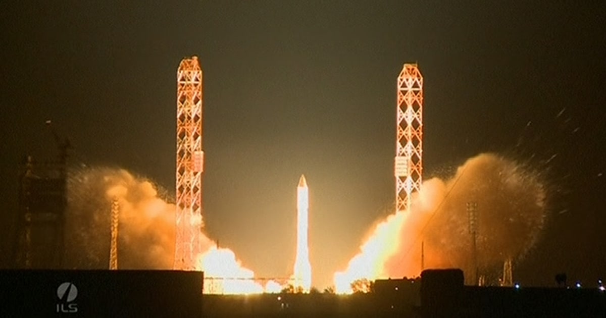 Unmanned rocket launches into orbit