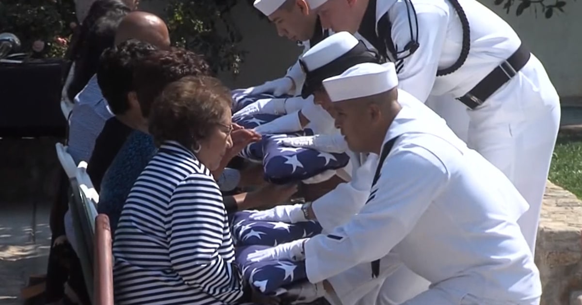 Cesar Chavez Honored With Military Funeral