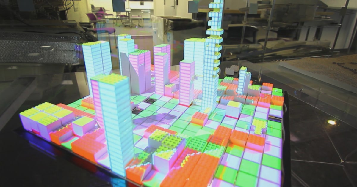 High-Tech Legos Help City Planners Evaluate Designs