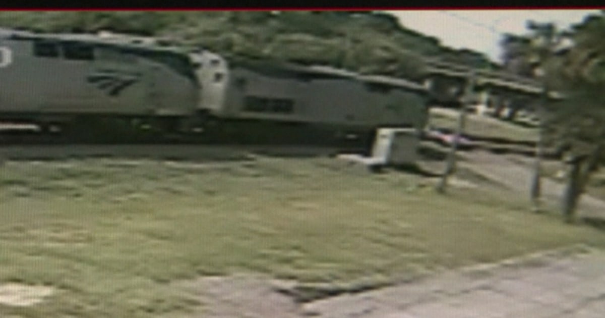 Amtrak Train Collides With Car
