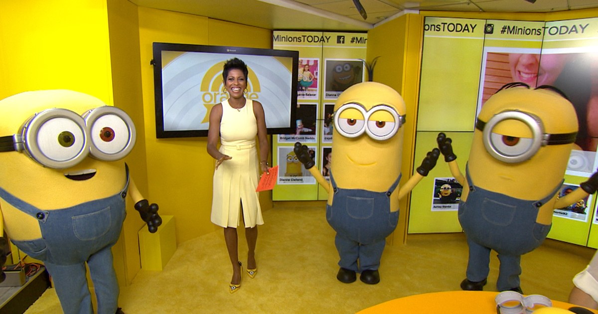 The Minions take over TODAY