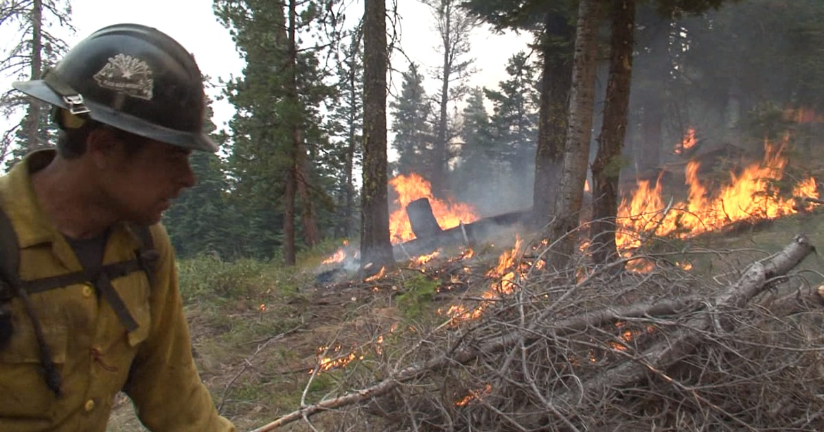 On the Front Line of Oregon's Fire Fight