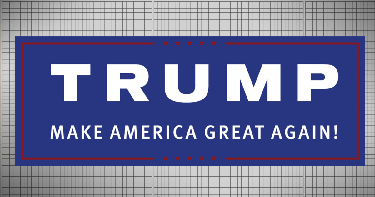 2016 Campaign Logos: Trump Goes Modern