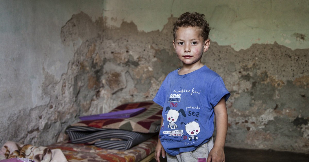 Syrian Child’s Quiet Smile Concerns