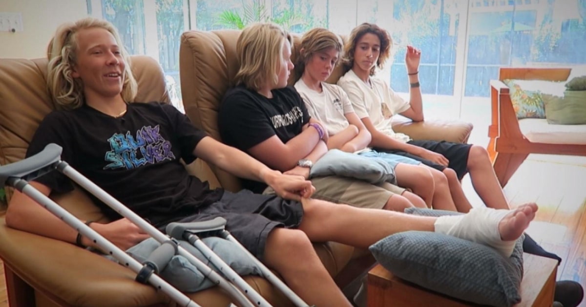 Teen Survives Shark Attack