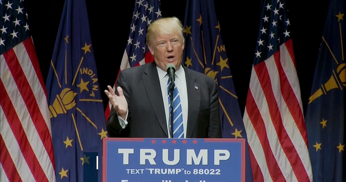 Trump Talks About Staying at Holiday Inn on Campaign Trail