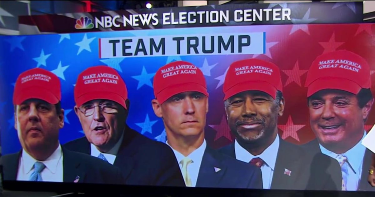 Who’s on Team Trump?