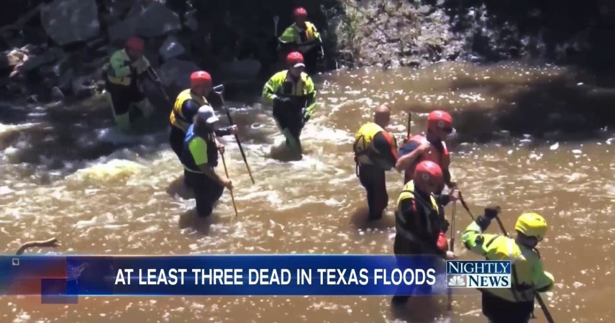 Texas Floods Turn Deadly Prompting Swift Water Rescues