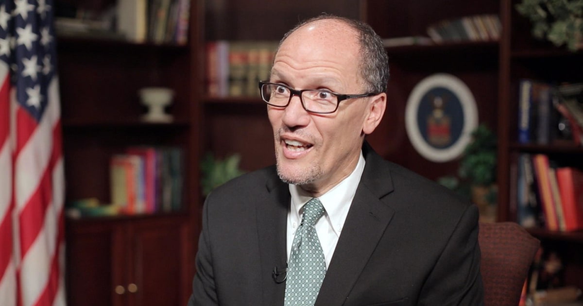 US Secretary of Labor Thomas Perez: 'We're Starting to See Real Wage ...