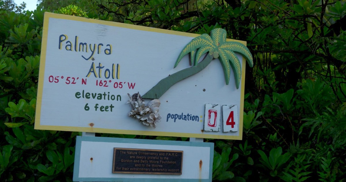 The Last Best Place on Earth: Arriving to Palmyra Atoll