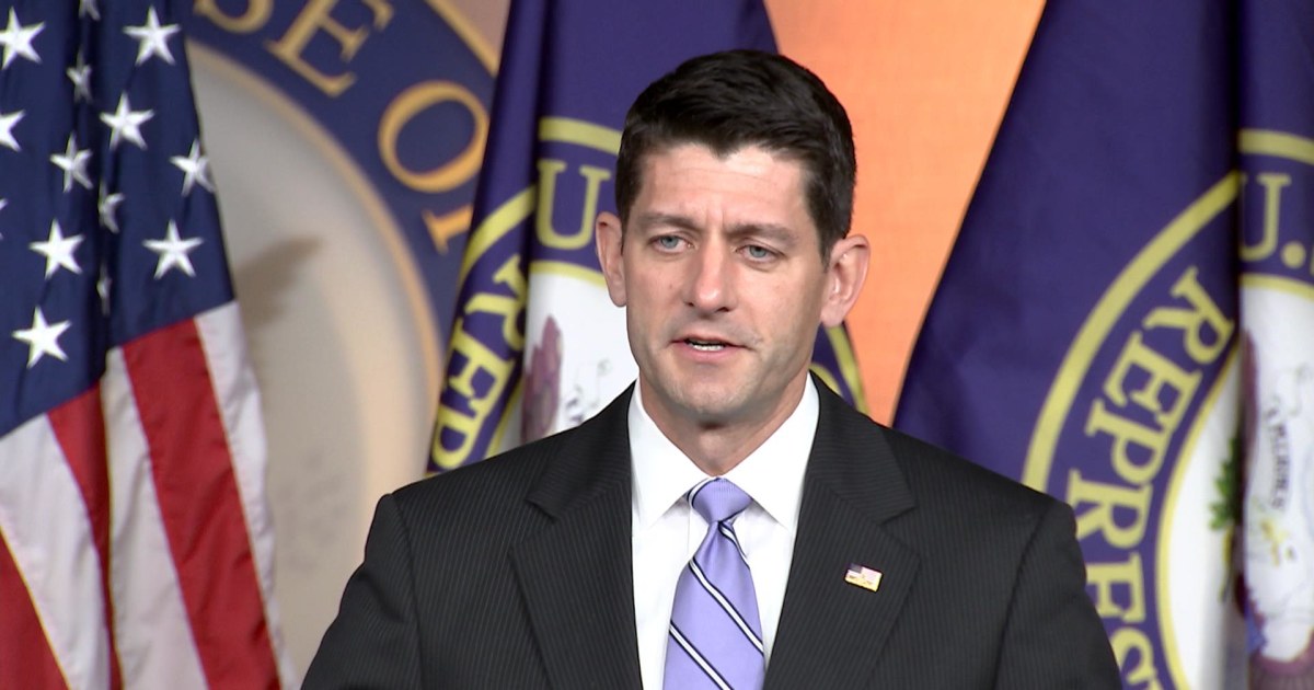 Ryan: Terrorism the Real Issue in Massacre, Not Guns