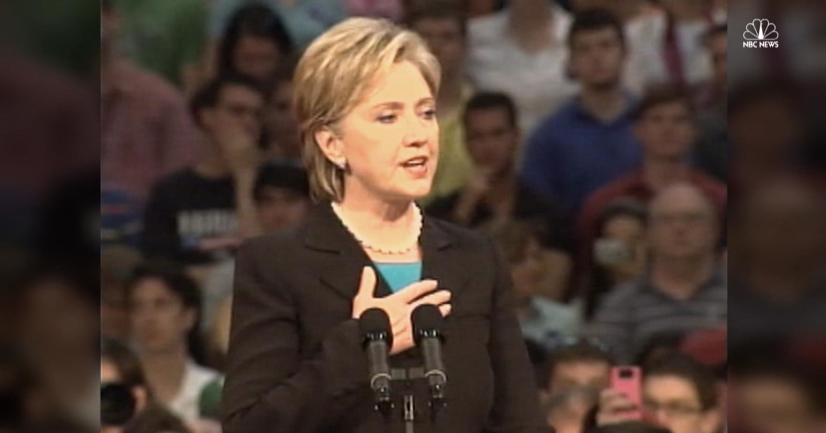 Watch Hillary Clinton's 2008 Concession Speech