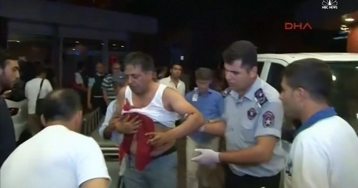Victims Wounded in Ataturk Airport Attack Arrive at Hospital