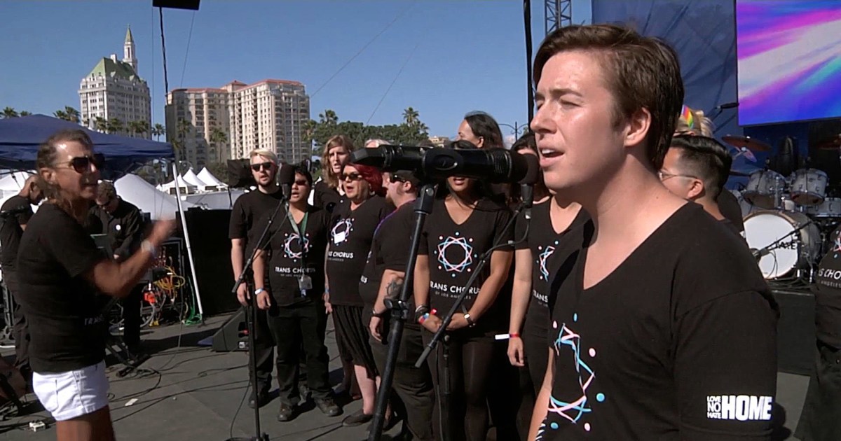 Transgender singers unite voices in new choir