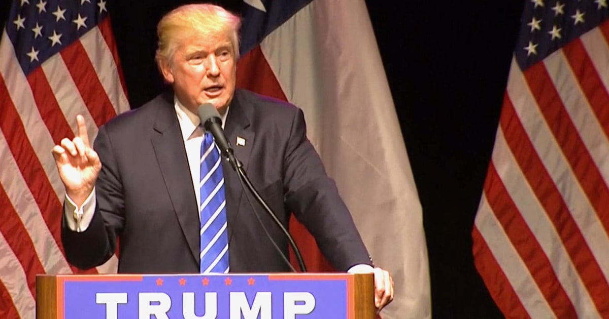 Trump Says He's 'Better' on Gays, Women Than Clinton