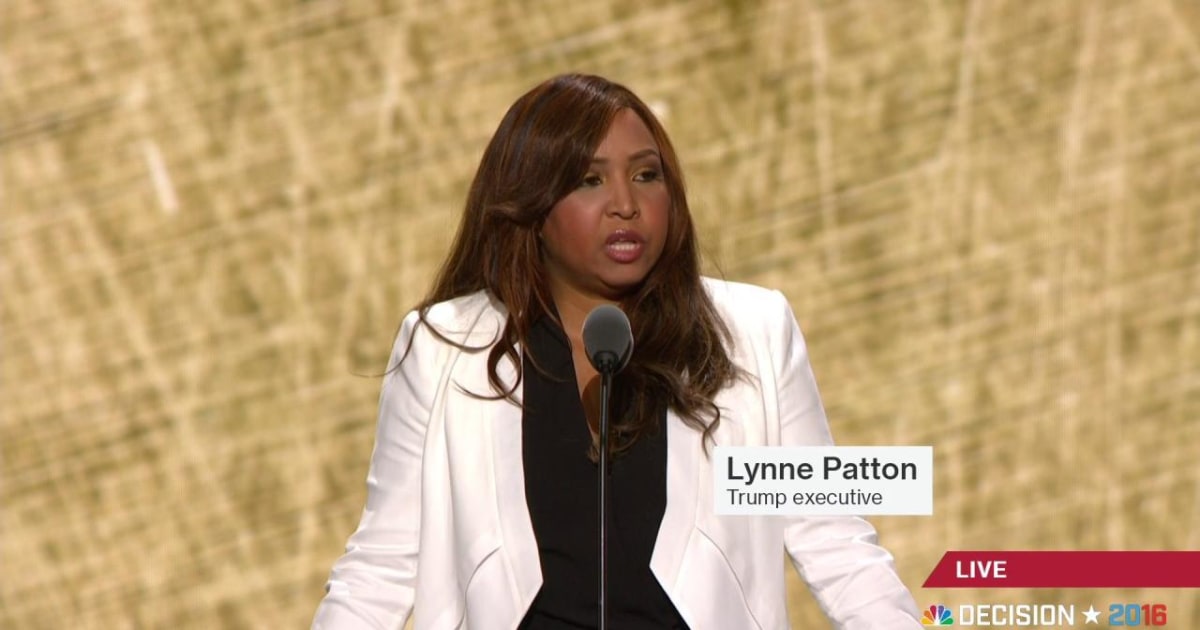 Lynne Patton Speaks of Trump's Support of Minorities
