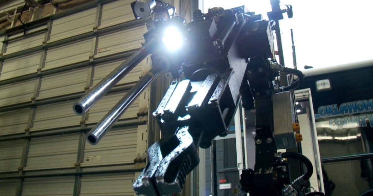 Oklahoma Sheriff Praises Police Robots
