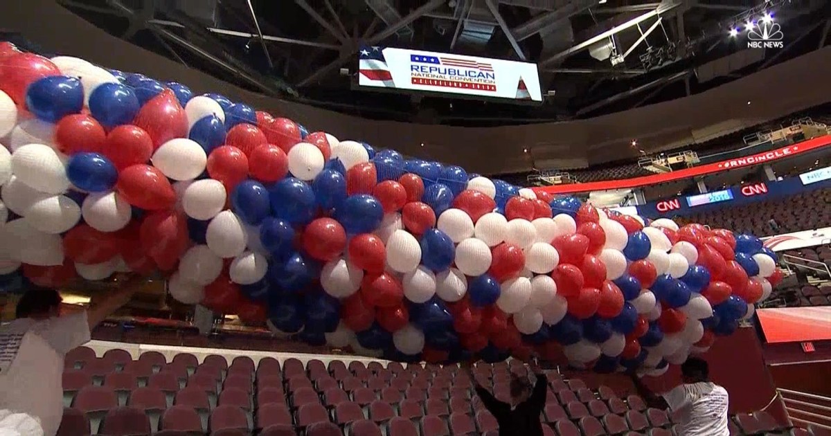 How the RNC Gets Bevy of Balloons to Fall From the Sky