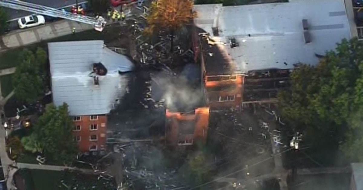 Blast Destroys Maryland Apartments