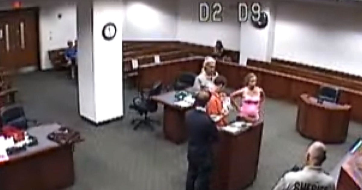 Courtroom Compassion: Inmate Meets Son For the First Time