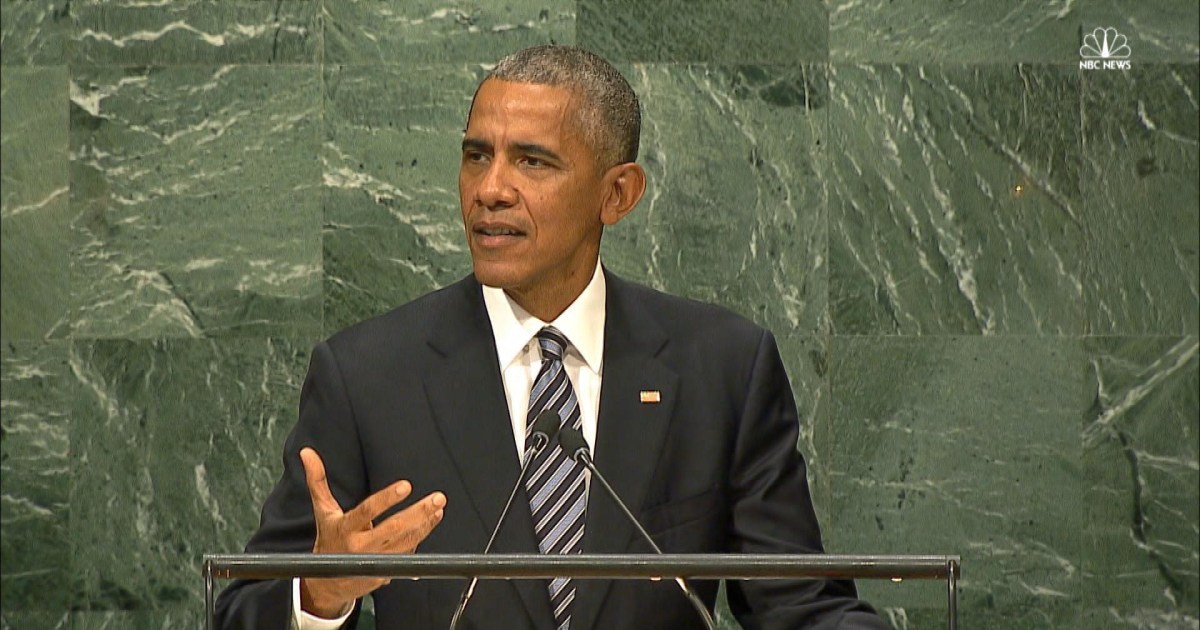 In Final U.N. Speech, Obama Stresses Universal Liberty and Equality