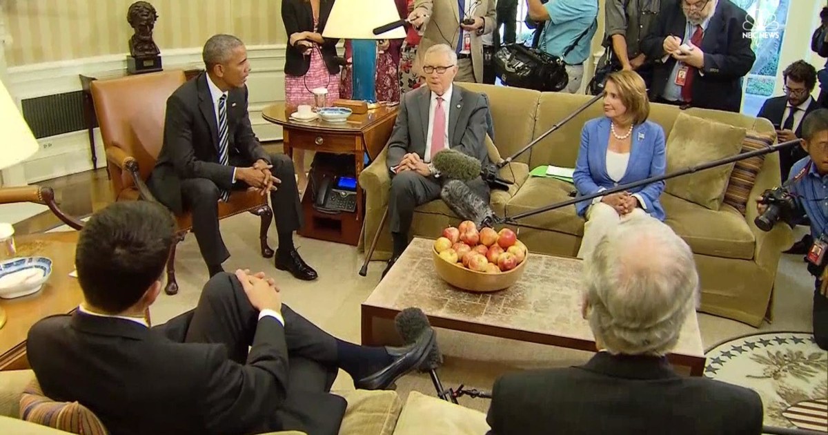 President Obama Meets with Congressional Leaders