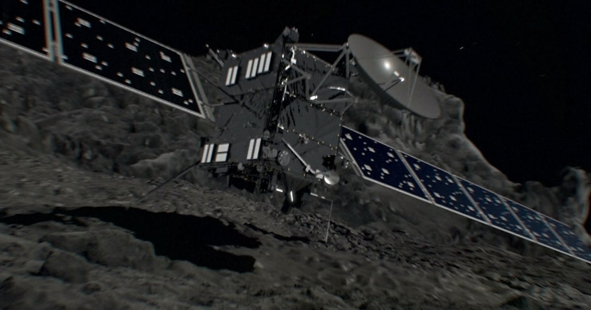 Spacecraft Rosetta Ready for Final Mission