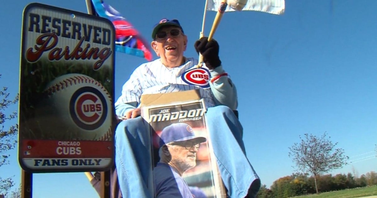 91-Year-Old Cubs Fan: 'I've Been Waiting for This a Long Time'