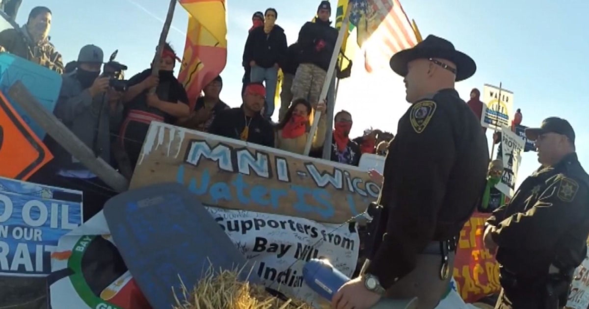 Pipeline Protest Closes Highway
