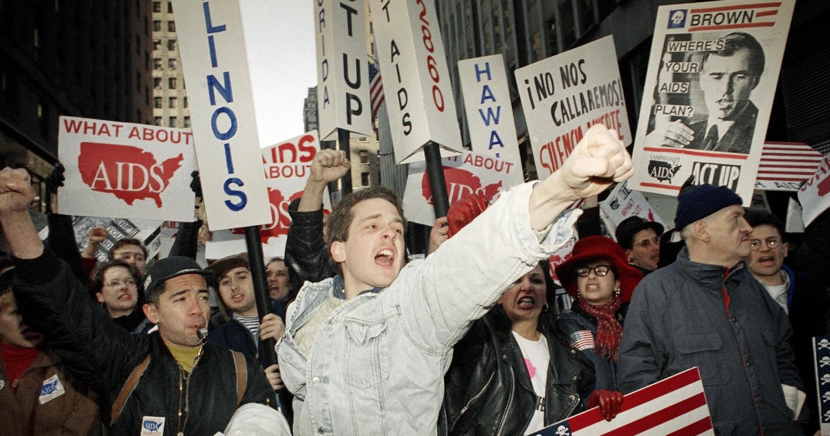 Flashback: Radical AIDS Activist Group ACT UP