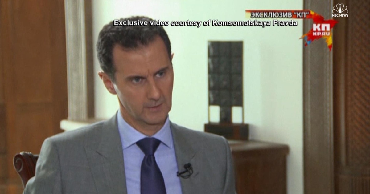 Assad Calls Aleppo a 'Springboard' to 'Liberate Other Areas From ...