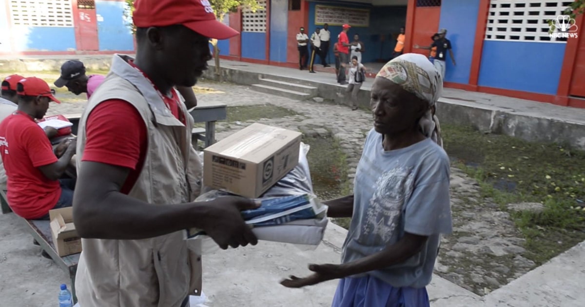 Aid Agencies Struggle to Bring Relief to Haiti Hurricane Victims