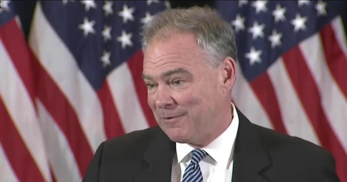Kaine Expresses Pride in Clinton for Her Love of the Country